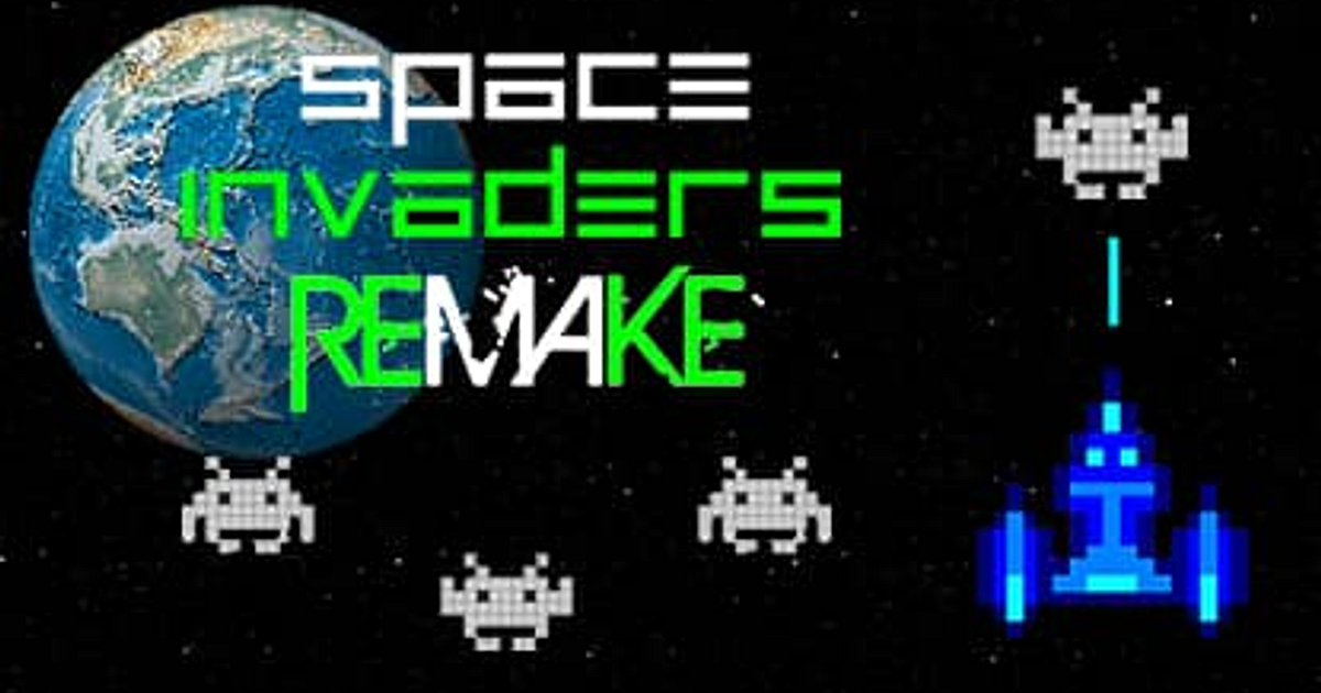 Space Invaders Remake - Gratis Onlinespil | FunnyGames