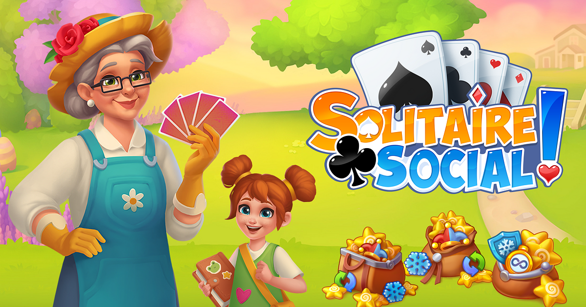 Solitaire Social - Gratis Onlinespil | FunnyGames