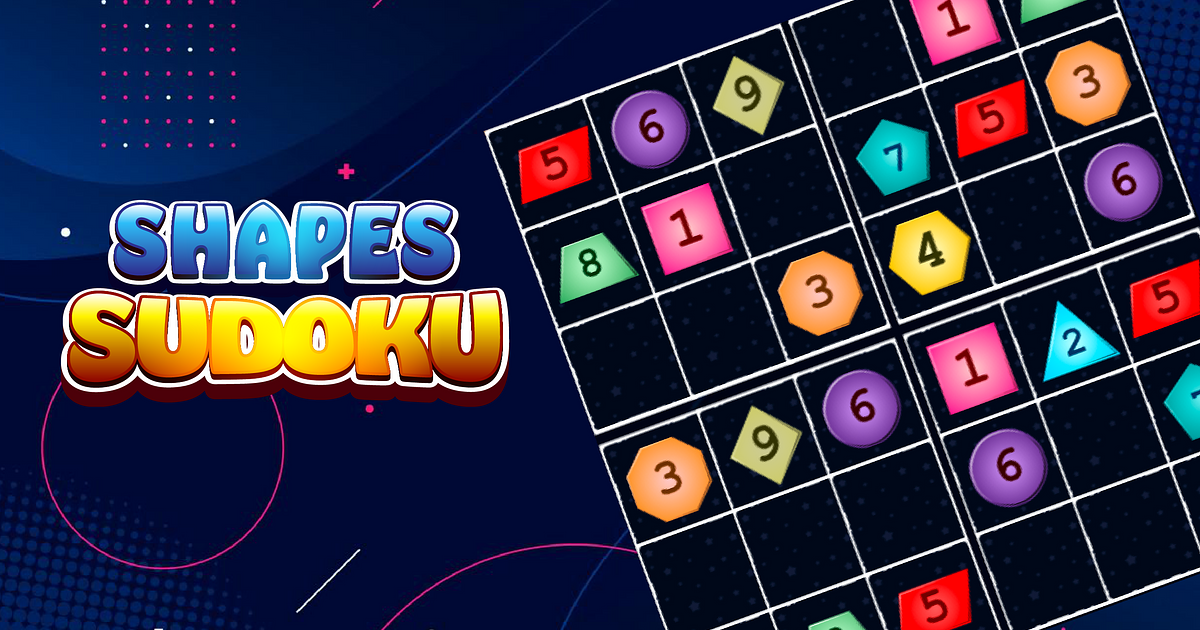 Shapes Sudoku - Gratis Onlinespil | FunnyGames