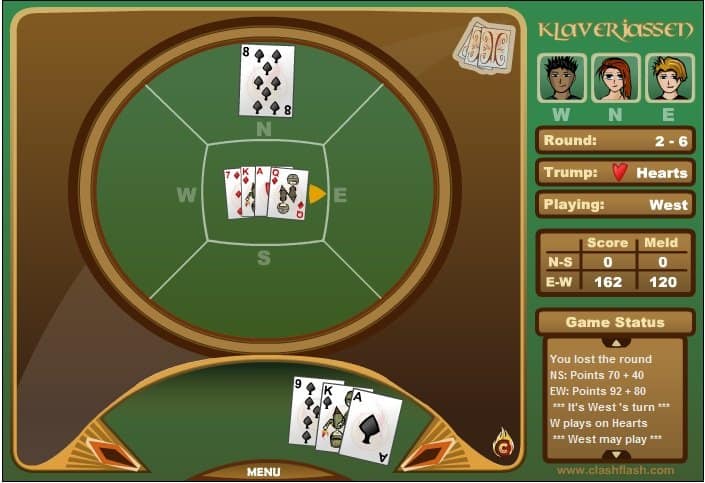 Klaverjassen - Gratis Onlinespil | FunnyGames