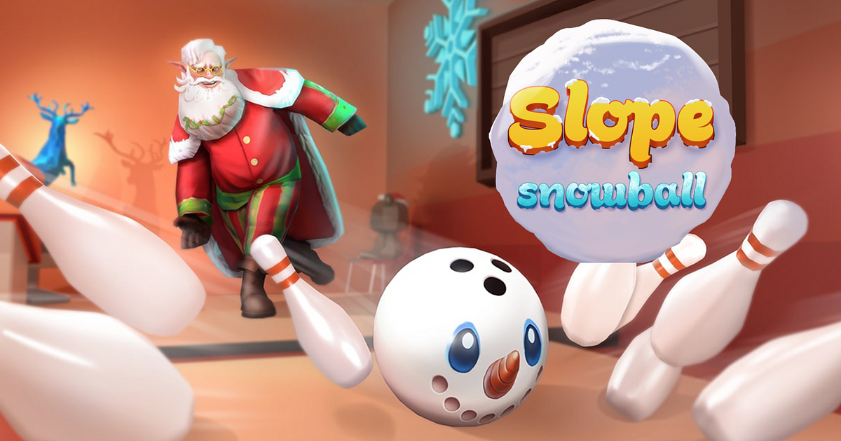 Slope Snowball - Gratis Onlinespil | FunnyGames