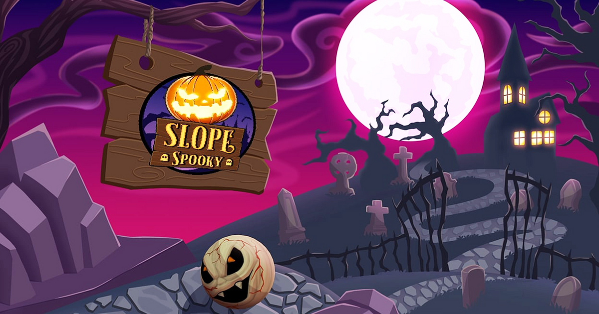 Slope Spooky - Gratis Onlinespil | FunnyGames